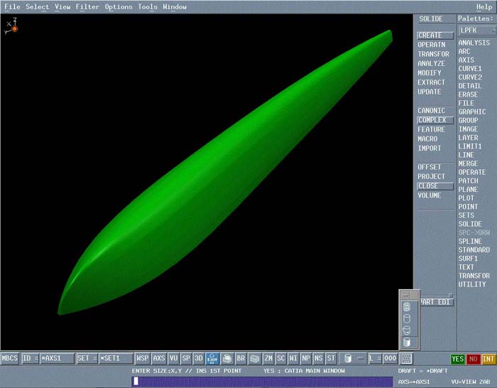 CATIA V4 Advanced Solid EX01